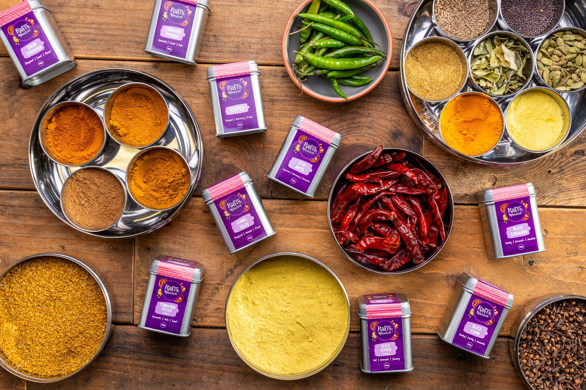 Indian Spices – Rafi's Spicebox