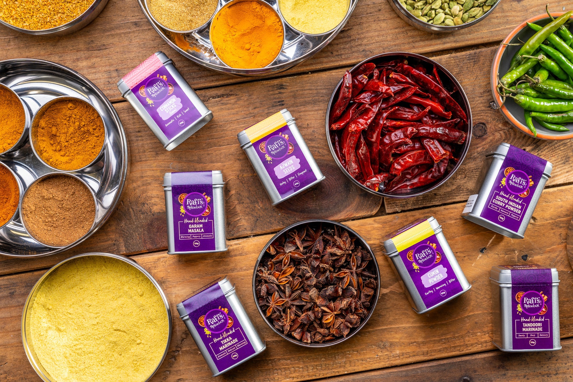 Whole Spices for Indian cooking – Rafi's Spicebox